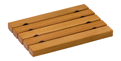 Rectangular Beechwood Soap Dish – Flux