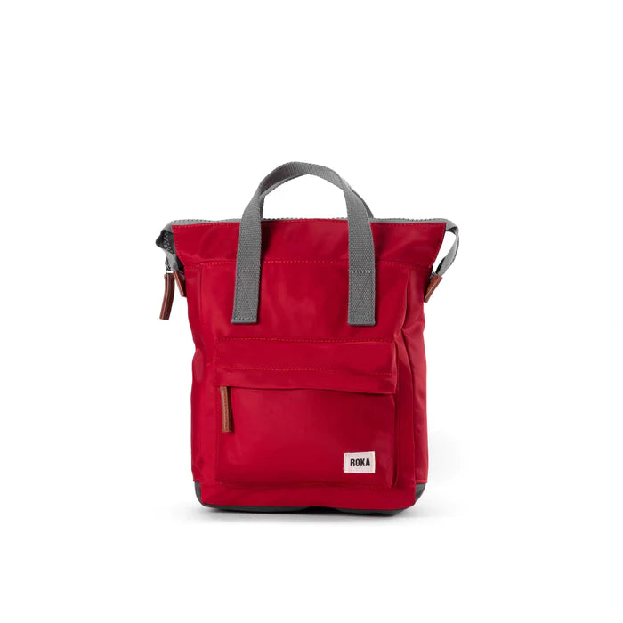 Roka Bantry B Backpack Small in Cranberry | Roka Bags – Flux